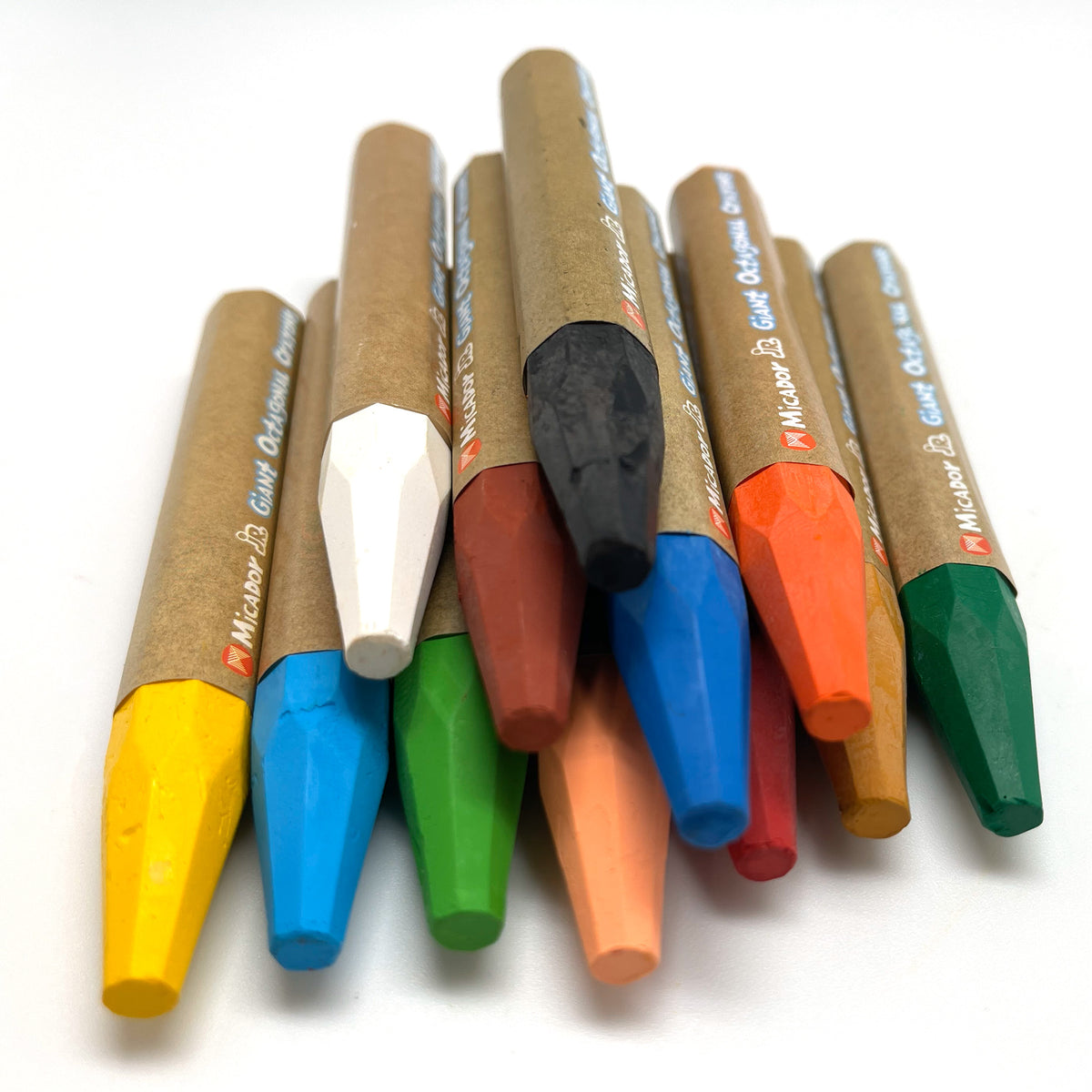 Giant Octagonal Crayons Easy Grip