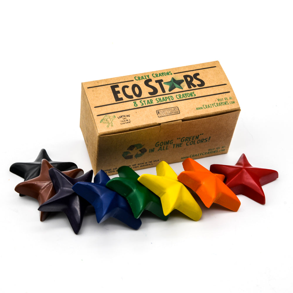 Colorful Eco-Friendly Star Shaped Crayons