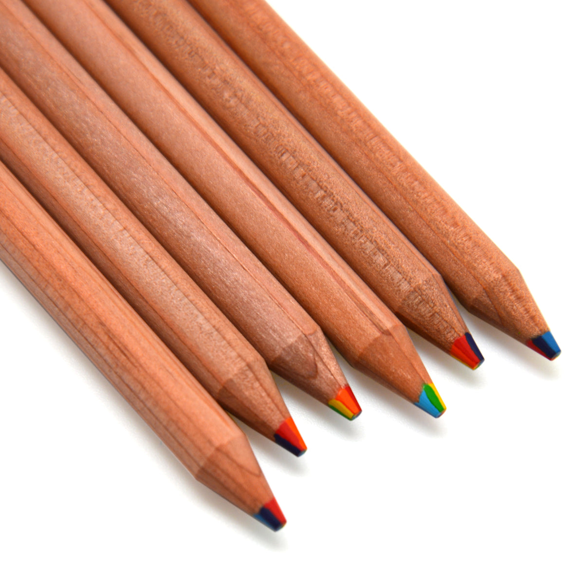 Rainbow Pencils 7 Color Core Round Cedar
